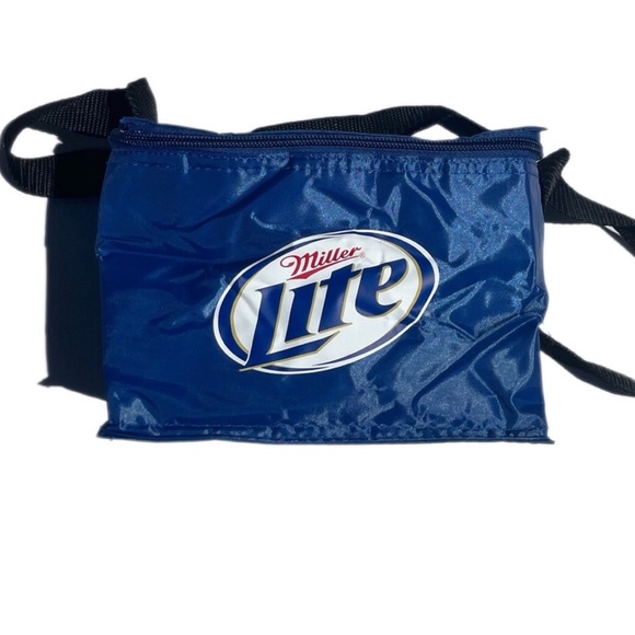Miller Lite | Bags | Miller Lite Rare Brand New Blue And Black Beer ...